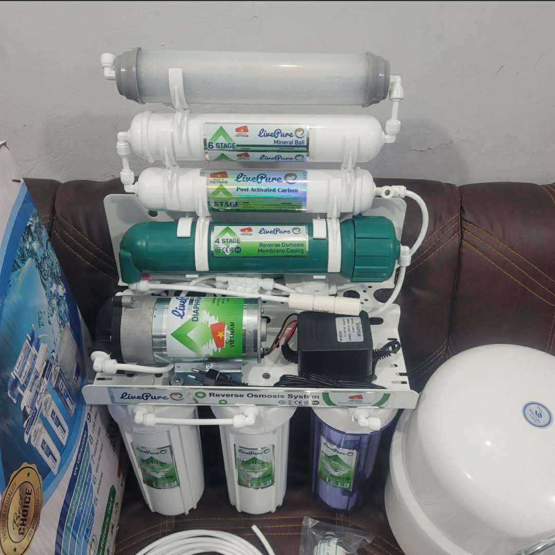 Livepure 7 stages RO water filter plant - Best RO filters