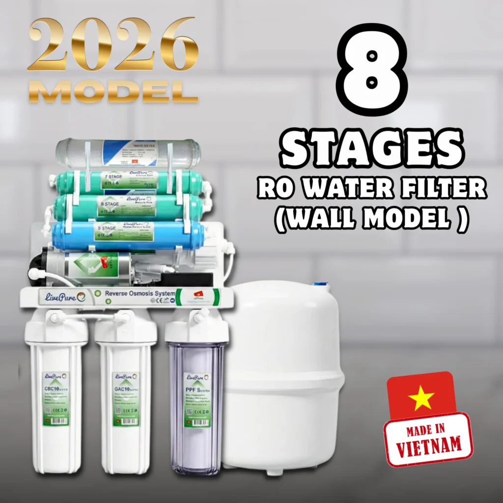 Livepure 8 stages RO water filter plant - Best RO filters